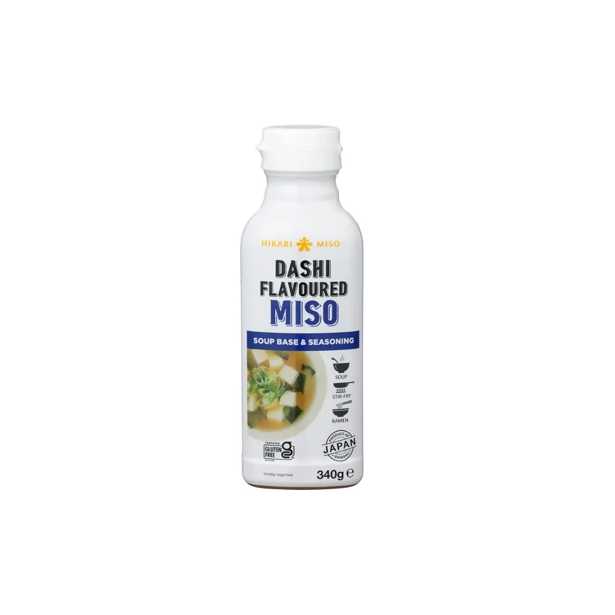 Hikari dashi flavoured miso soup base 340gr