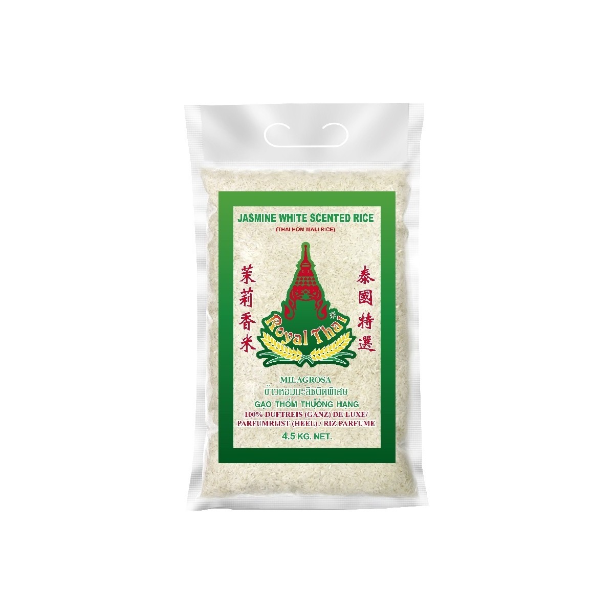 Royal Thai jasmine rice 4.5kg