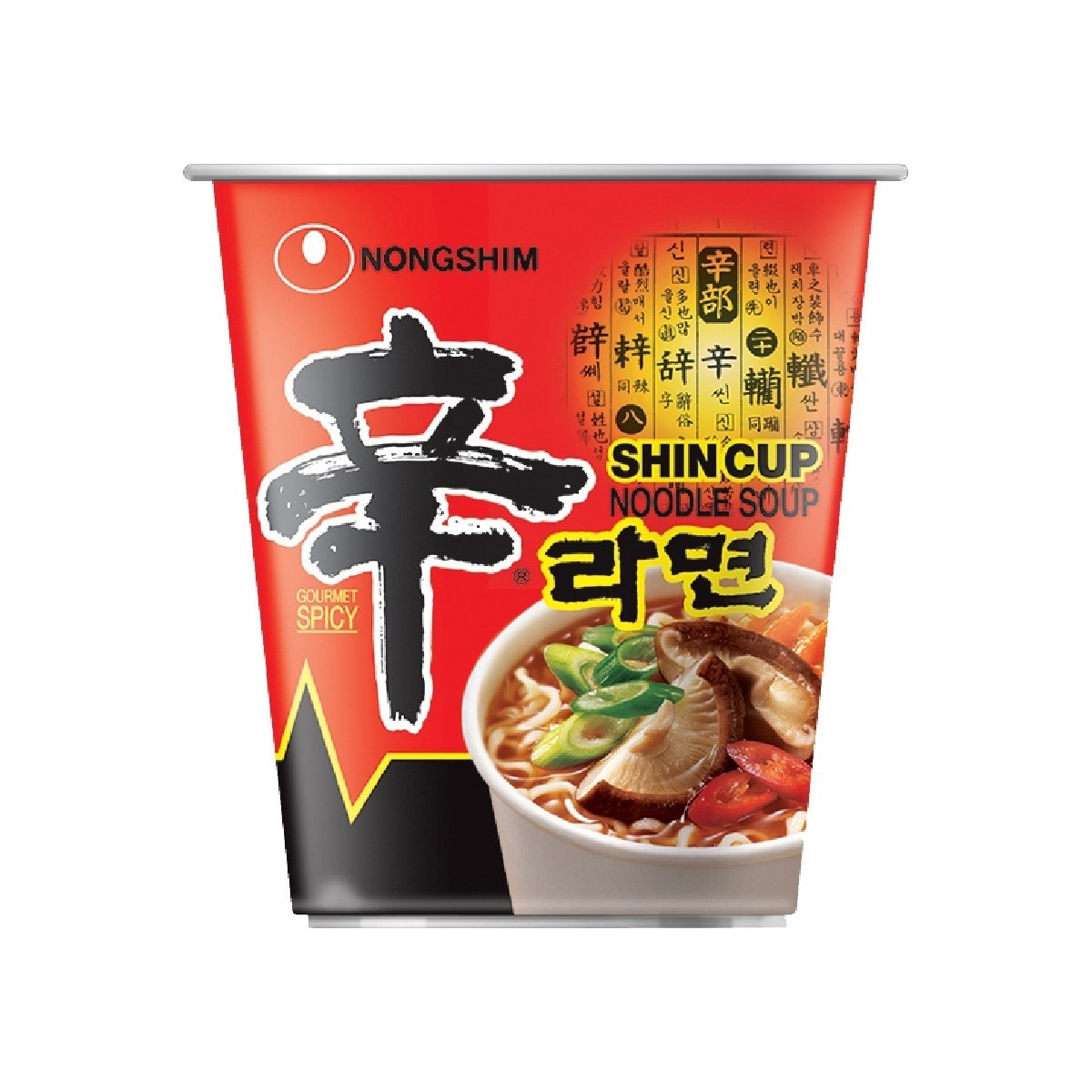 Nongshim shin cup Instant-Nudelsuppe 75gr