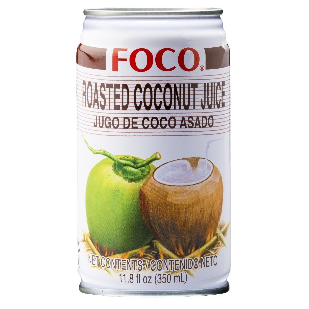 Foco jus de coco rôti 350ml
