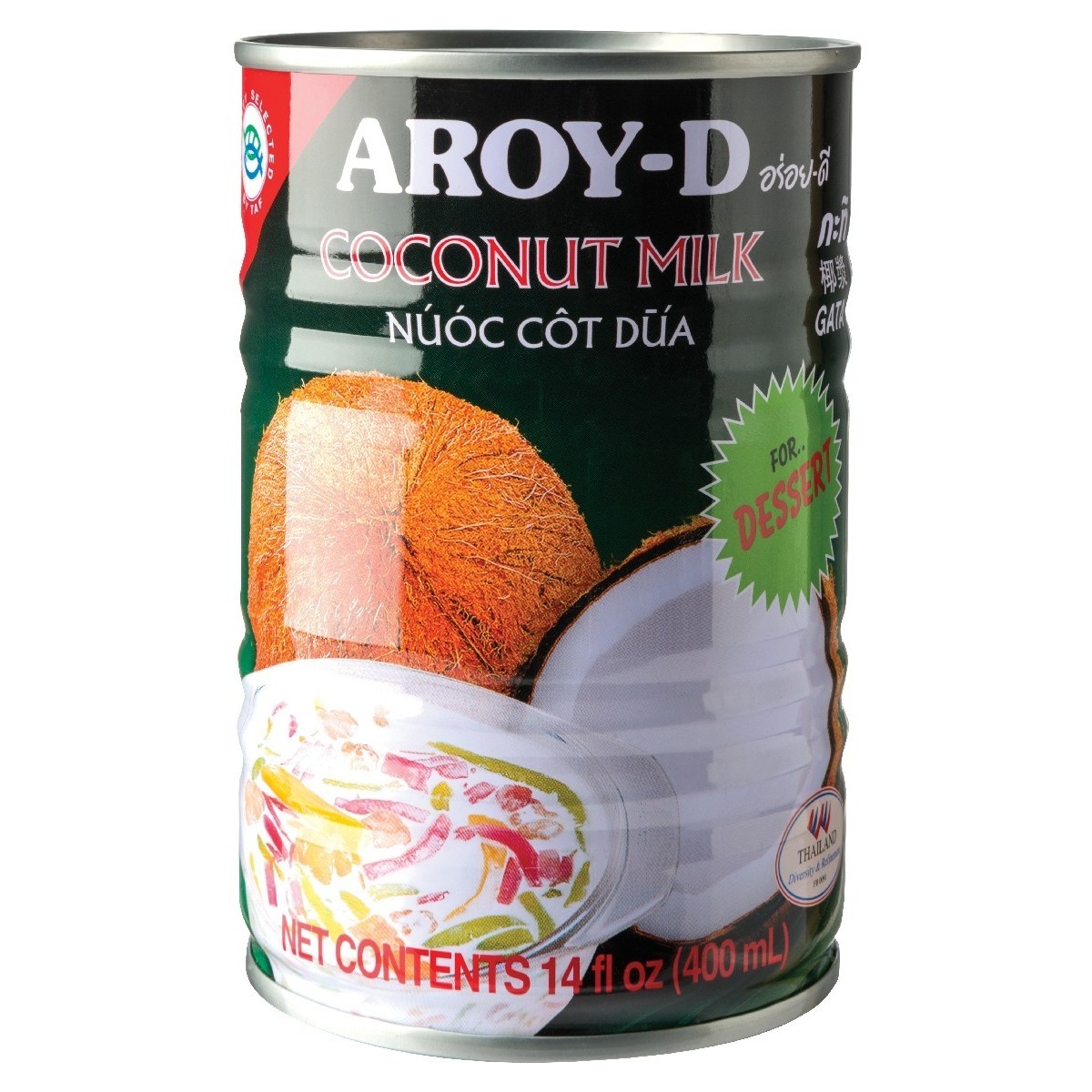 Aroy-D organic coconut milk 1L