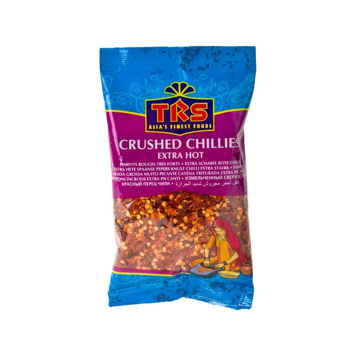 TRS extra spicy crushed chilies 100gr