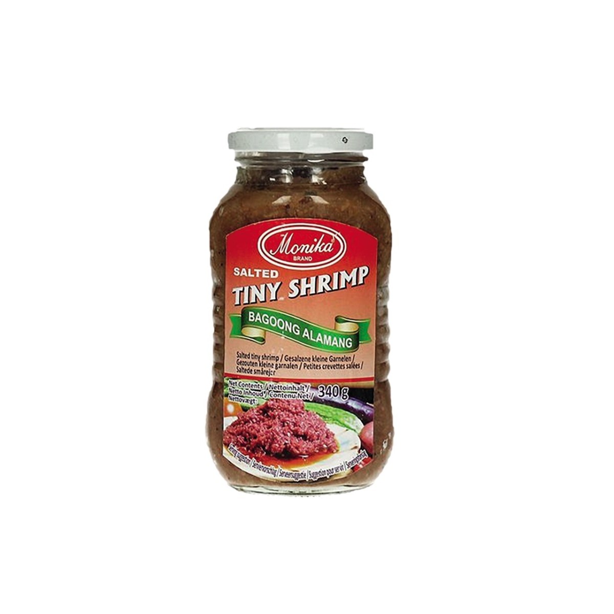 Monika salted small shrimps 340gr
