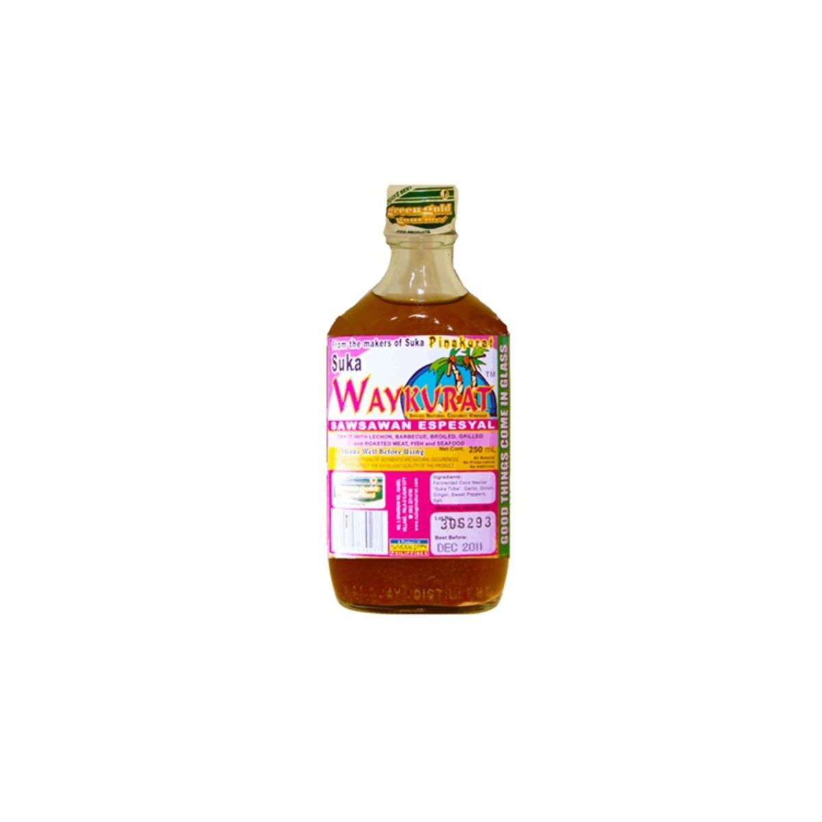Suka waykurat coconut vinegar 250ml
