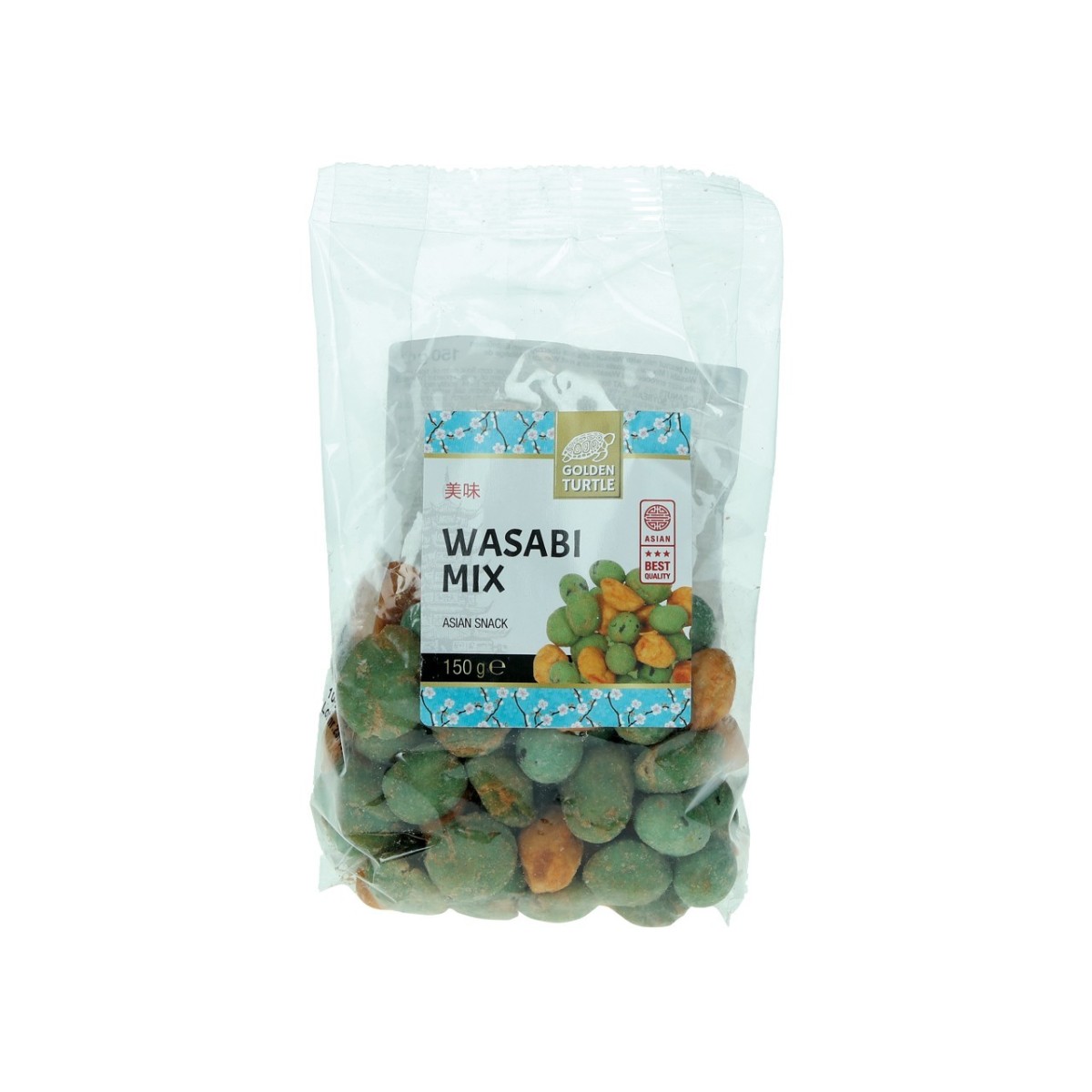 Golden turtle asian snack mix with wasabi 150gr