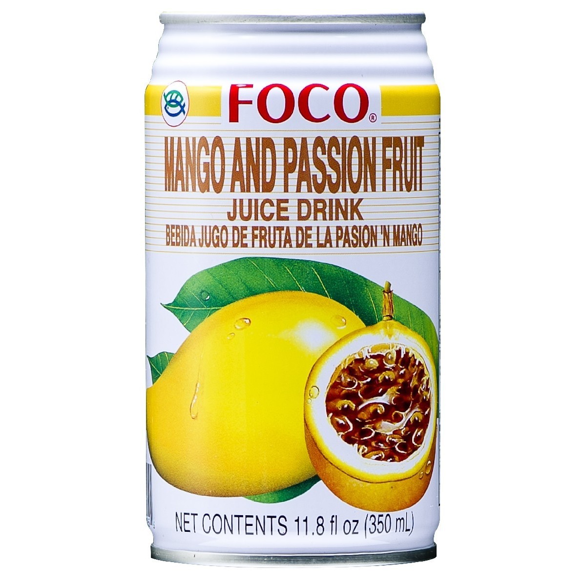 Foco passion fruit and mango fruit juice 33cl