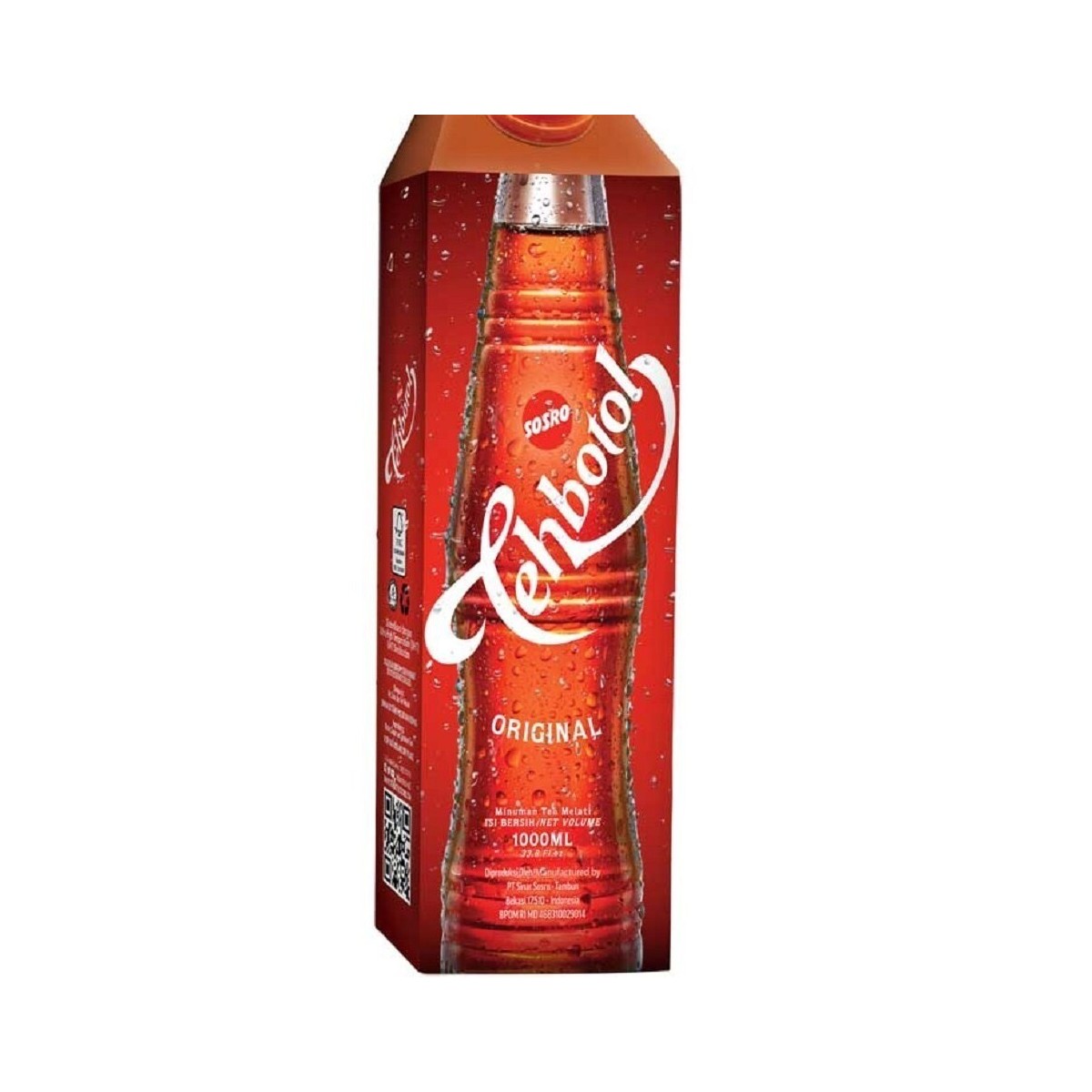 Sosro tehbotol original jasmine tea 1l