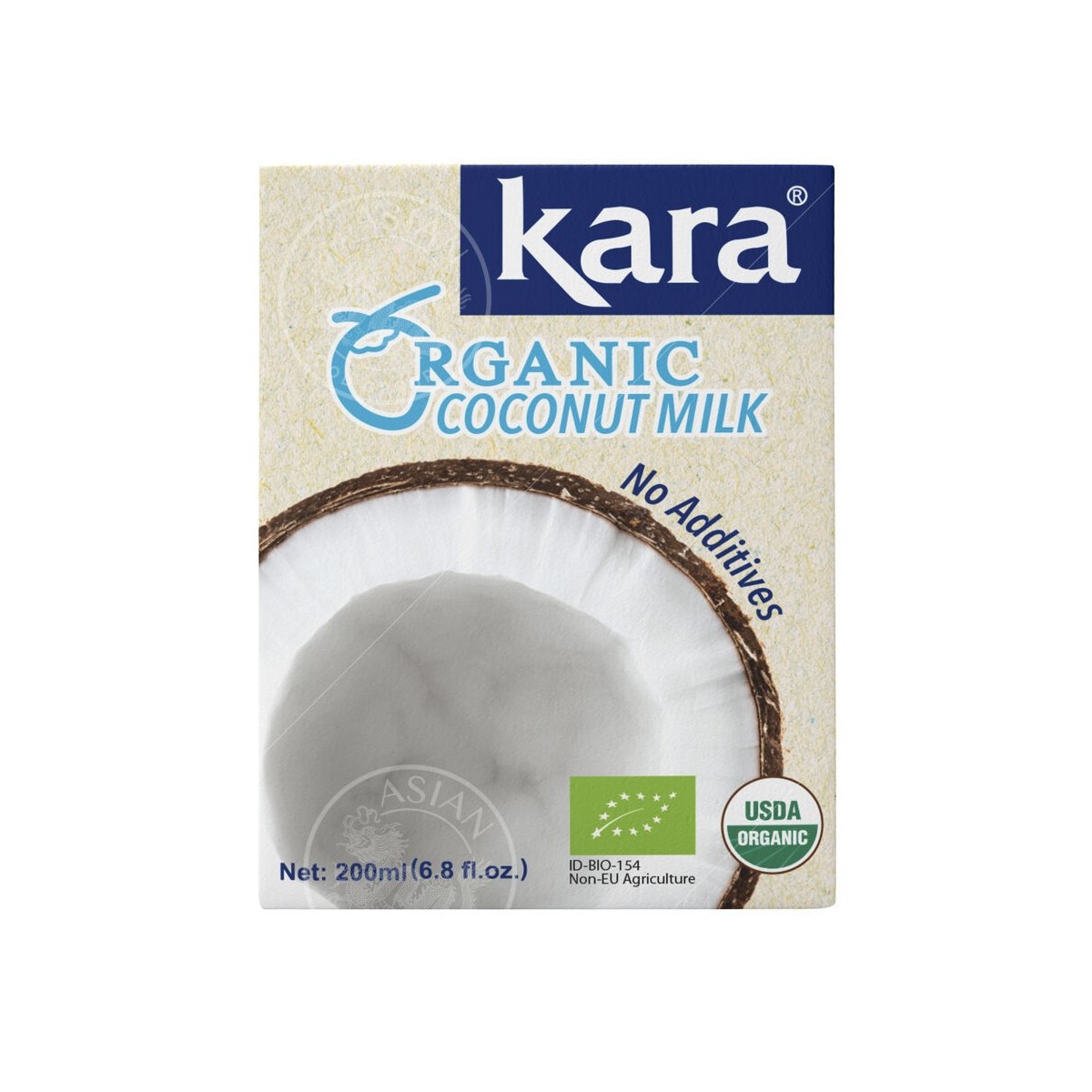 Kara organic coconut milk 17% 200ml