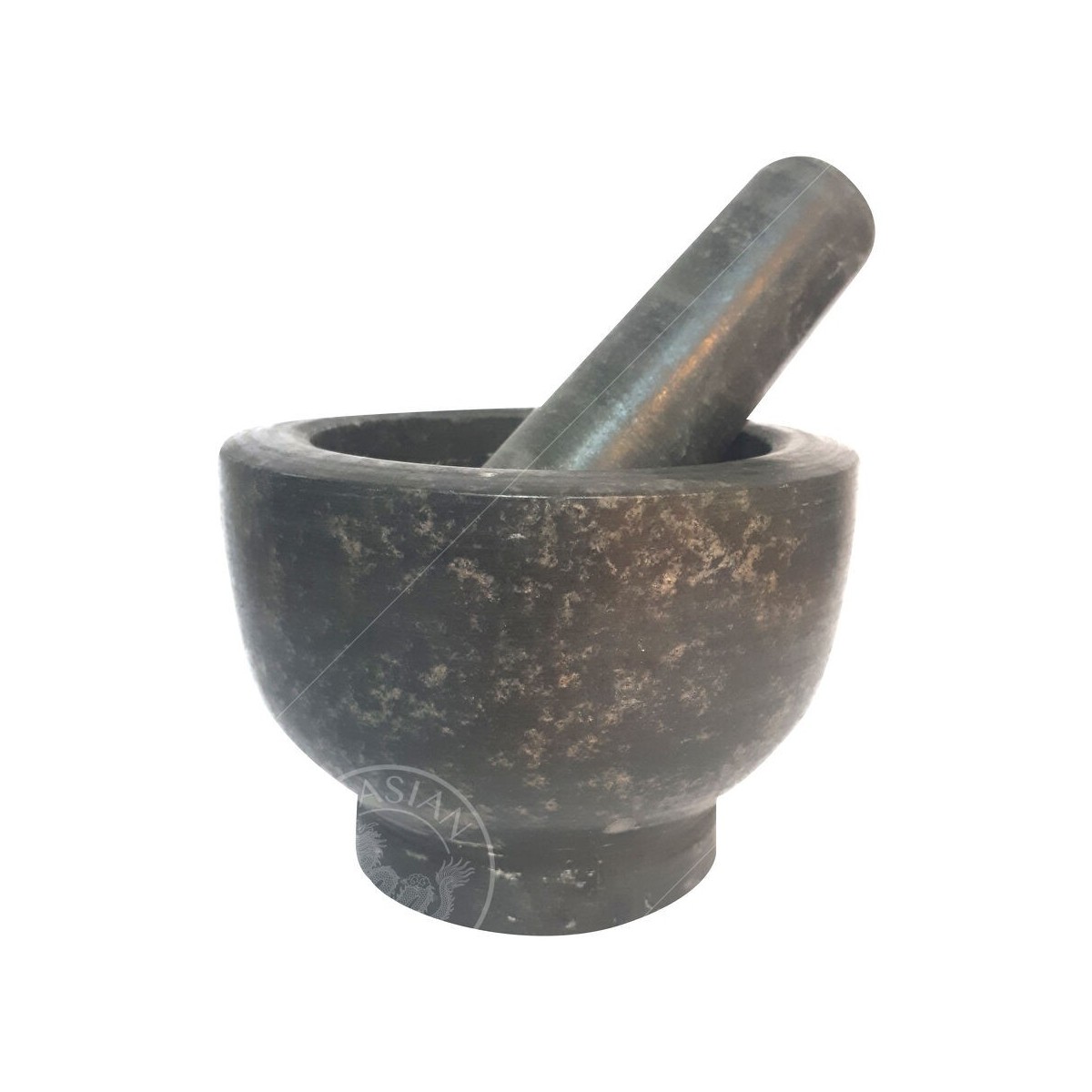 Mortier et pilon en pierre 13cm